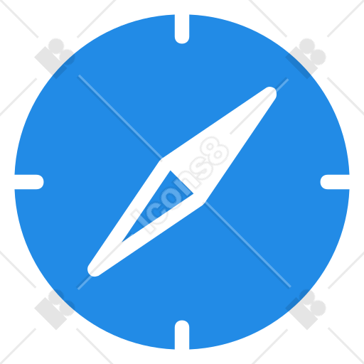 Logo Boussole Bleu