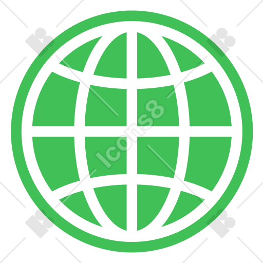 Green Globe Icon