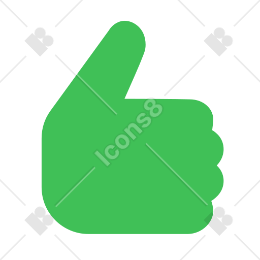 Thumb Up Icon Button Thumb Up Outline Blue Icon 25559591 Vector Art At