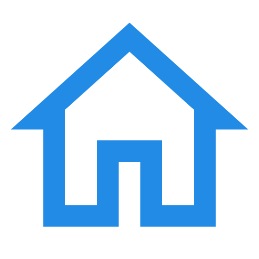 Blaues Home Symbol Png