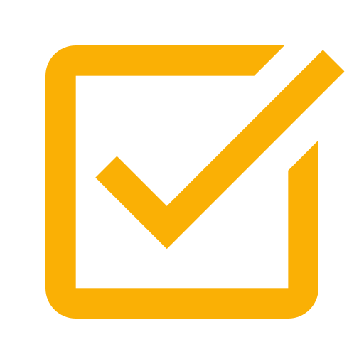 Yellow Tick Logo Yellow Check Mark Icon Tick Symbol Vector Images