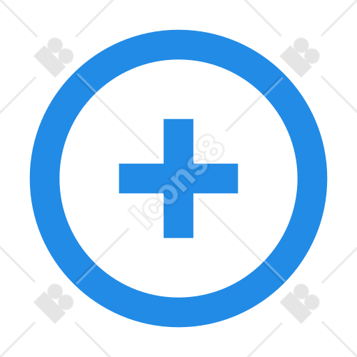 Blue Add Button