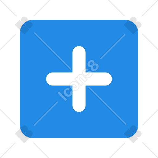 Blue Add Icon