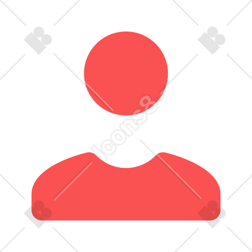 Red Person Icon