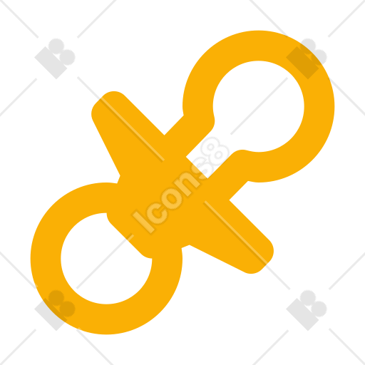 Yellow Pacifier Png