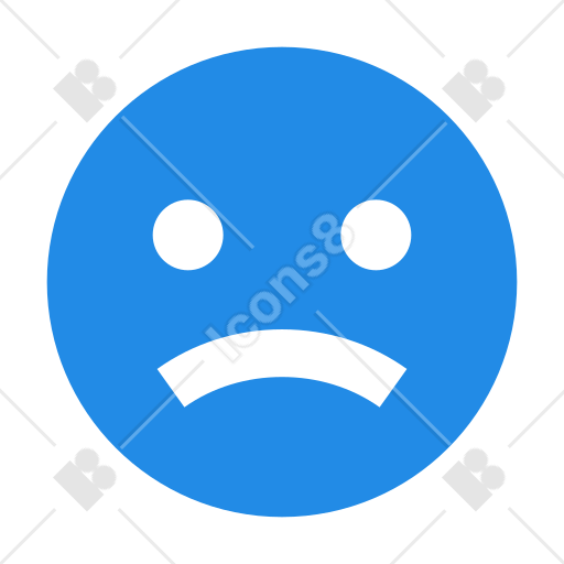 Sad Face Icon Png