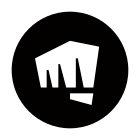 Riot Games icon in Material Sharp Style