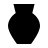 Pottery icon in iOS Filled Style
