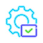 Administrative Tools icon in Neon Style