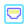 Ethernet Off icon in Cute Color Style