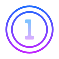 1st icon in Gradient Line Style