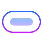 Oculus icon in Gradient Line Style