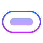 Oculus icon in Gradient Line Style