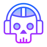 Call Of Duty Warzone icon in Gradient Line Style