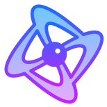 Clickteam Fusion icon in Gradient Line Style