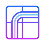 Connect Tool icon in Gradient Line Style