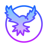 Firestorm Viewer icon in Gradient Line Style