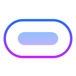 Oculus icon in Gradient Line Style