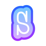 Scratch icon in Gradient Line Style