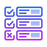 To Do icon in Gradient Line Style