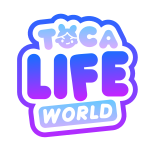 Ícone de Toca Life World no estilo Gradient Line