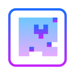 Undertale Logo icon in Gradient Line Style