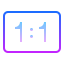 Original Size icon in Simple Small Style
