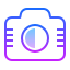 Unsplash icon in Ice Cream Style