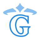 Logo genshin impact Blue Icons – Free Download SVG, PNG, GIF