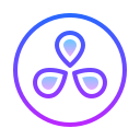 DaVinci Resolve icon in iOS Style