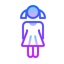 Girl Icons – Free Vector Download, PNG, SVG, GIF