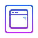 Maximize Window icon in Material Two Tone Style