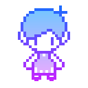 Omori Sprite icon in Gradient Line Style