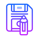 Save as icon in Windows 10 Style