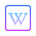 Wikipedia icon in iOS Style