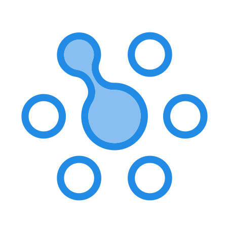 Plesk icon in Gradient Line Style