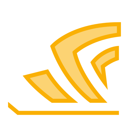 Geforce Experience icon in Gradient Line Style