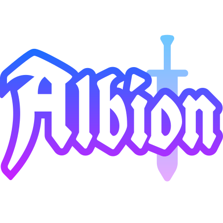 Icona Albion Online in stile Gradient Line