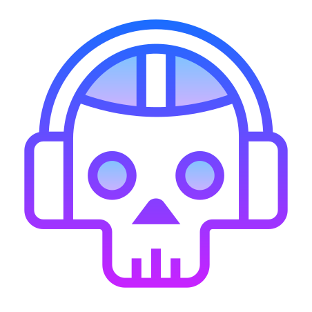 Call Of Duty Warzone icon in Gradient Line Style