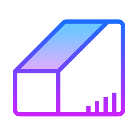 Chamfer Mode icon in Gradient Line Style