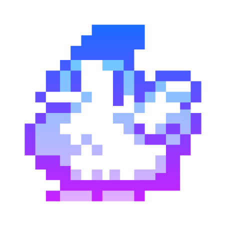 Chicken Stardew Valley Icon im Gradient Line Stil