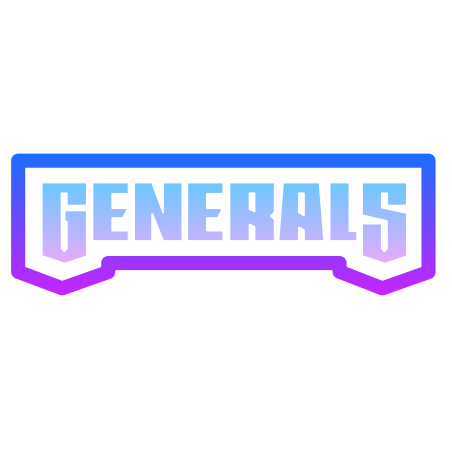 Generals Logo icon in Gradient Line Style