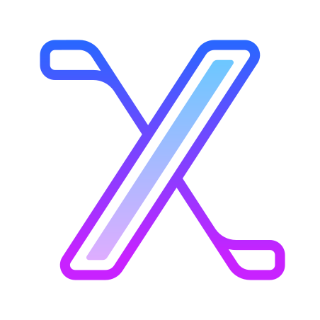 Ksi icon in Gradient Line Style
