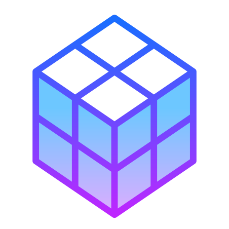 Launchbox icon in Gradient Line Style