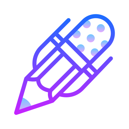 Notability icon in Gradient Line Style