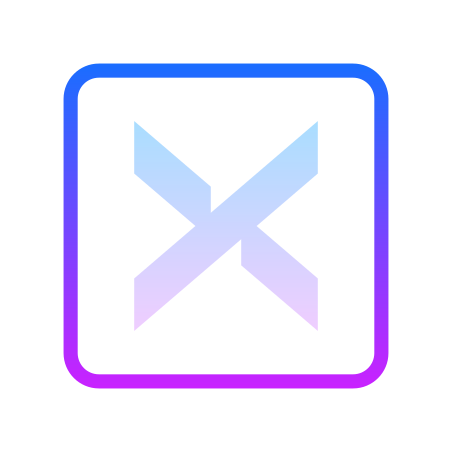 StockX icon in Gradient Line Style