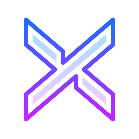 StockX icon in Gradient Line Style