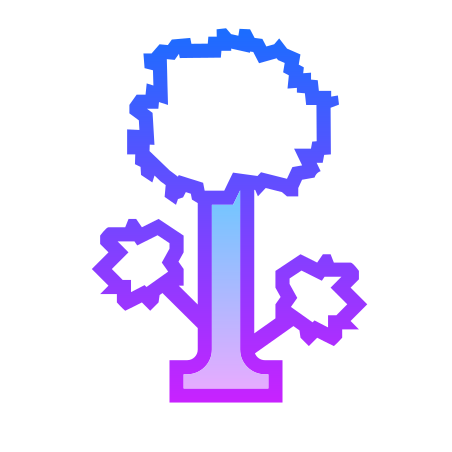 Terraria icon in Gradient Line Style