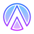 Aimlab icon in Gradient Line Style