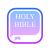 Bible App icon in Gradient Line Style